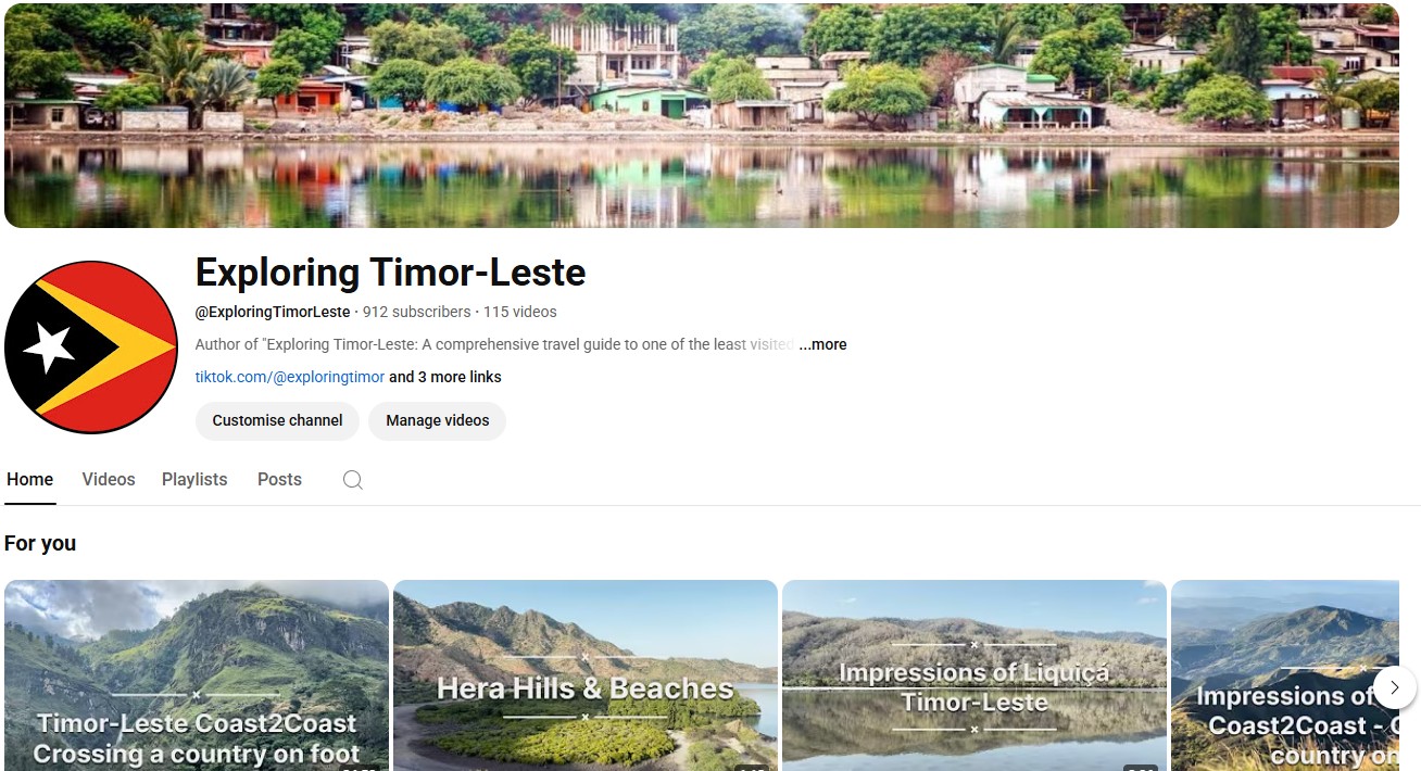 ExploringTimorYouTube – Exploring Timor-Leste